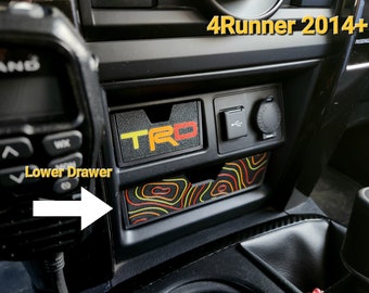 BLEMISHED 5th Gen 2014 2024 4runner Storage Drawer 3D Printed - Etsy