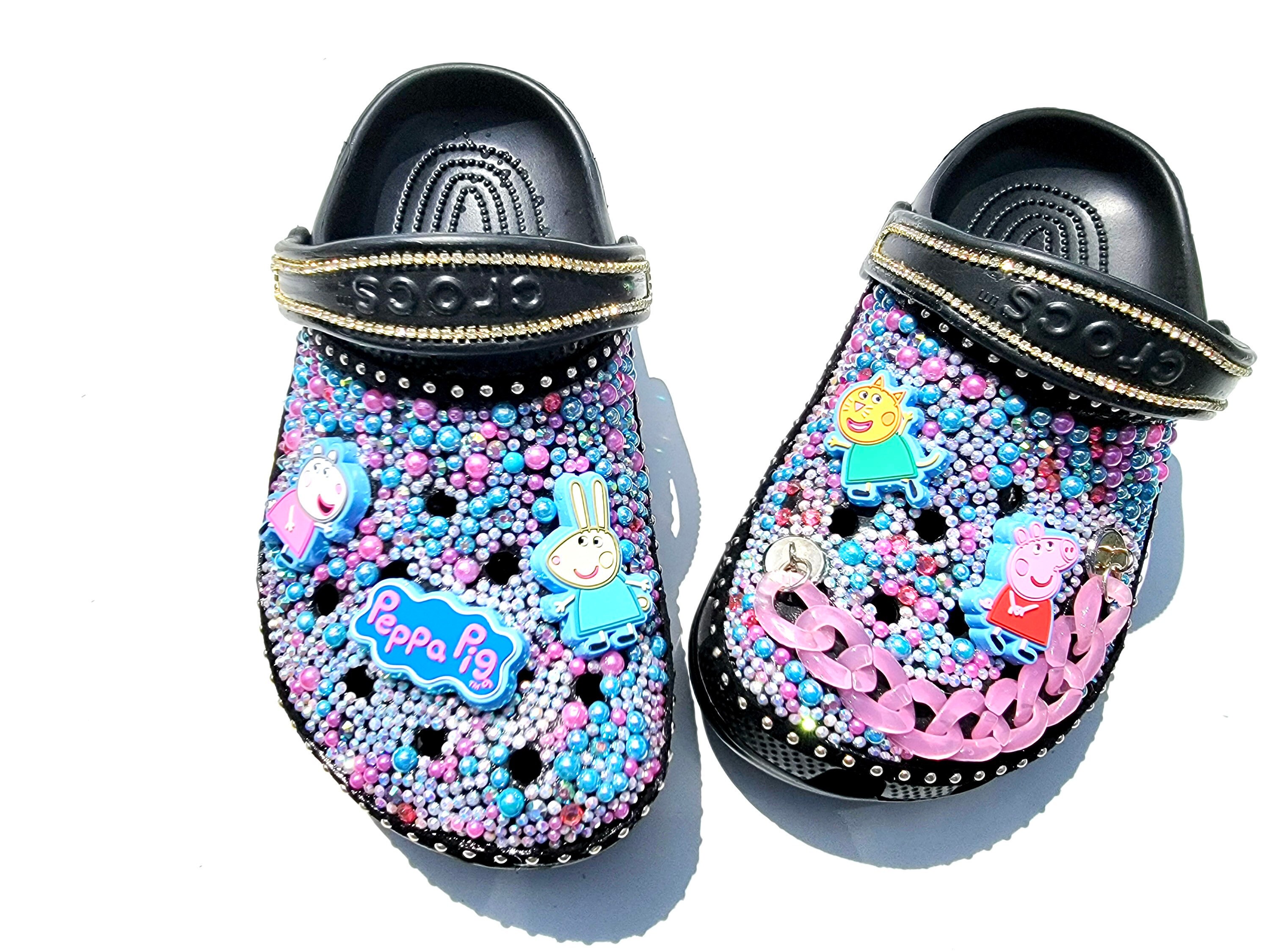 Custom Kids Clogs|bling Clogs - Etsy