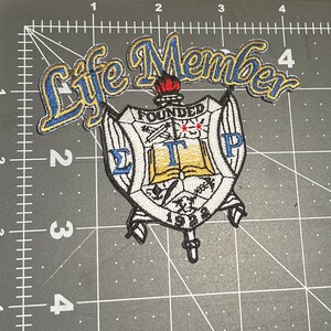 Sigma Gamma Rho Life Member Patch ~4x4 - Etsy