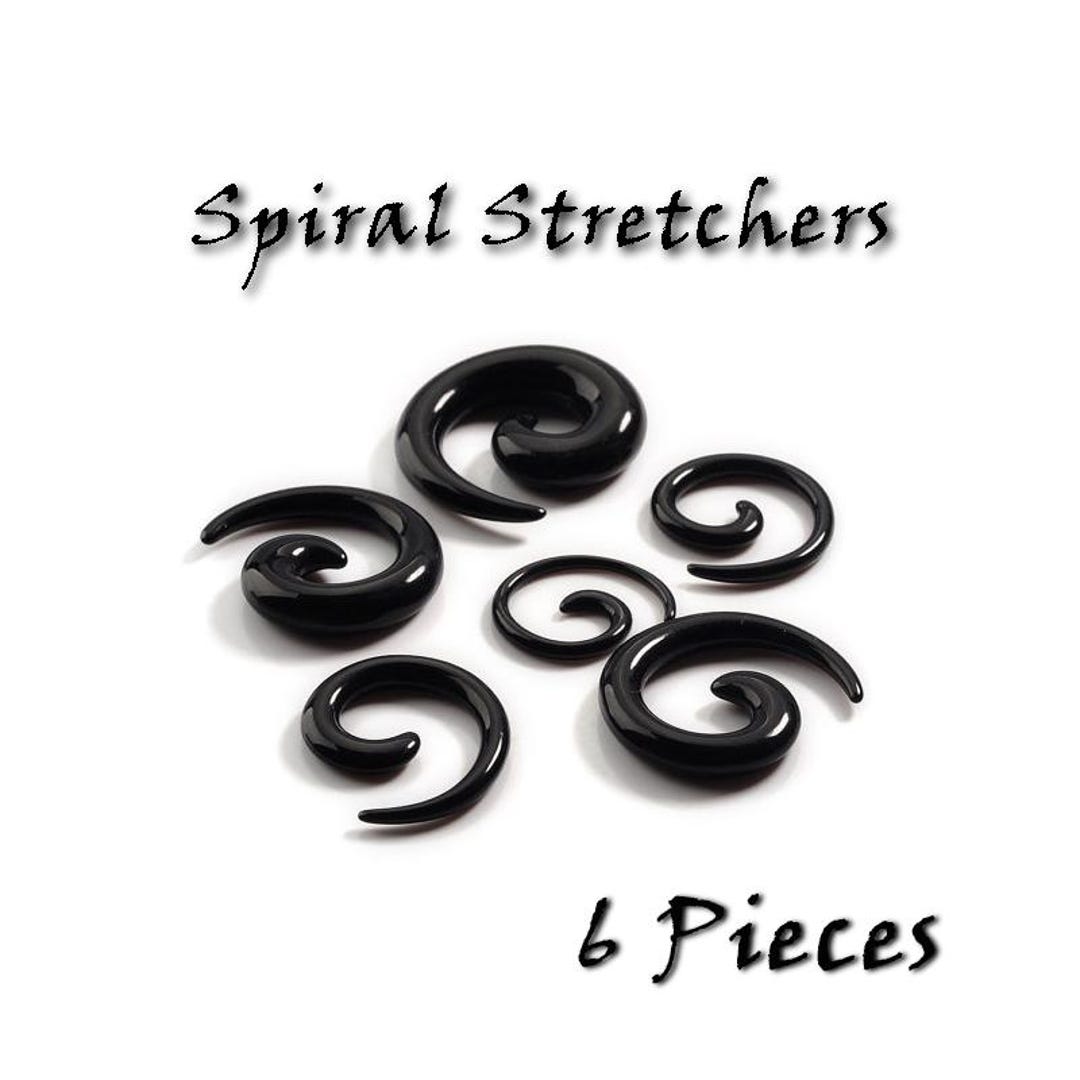 Spiral Ear Taper Stretcher: Acrylic Body Piercing Tool / Snail Shape - Etsy