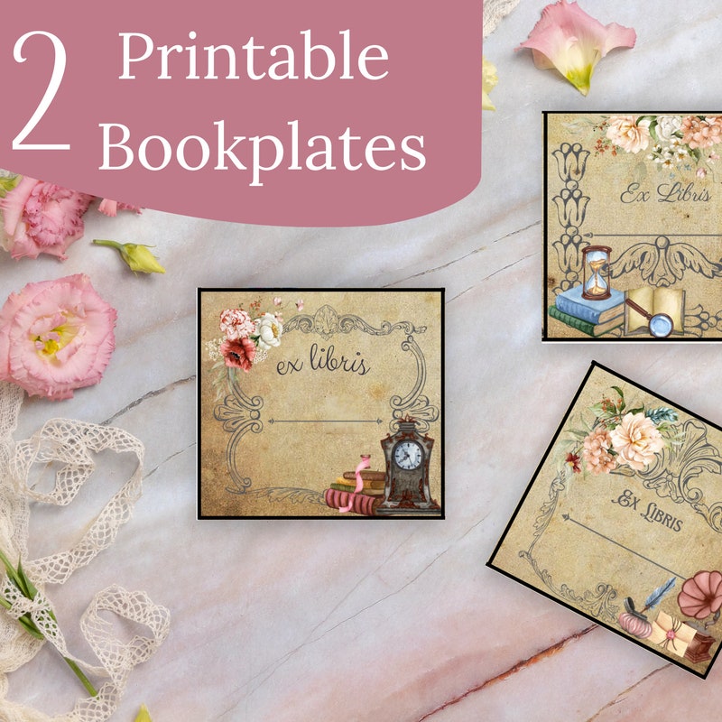 Custom Bookplates - Etsy