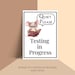 Set of 6 Printable Testing in Progress Basic Signs - Teacher Signs, ACT ...