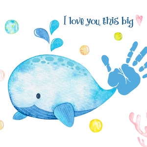 Under the Sea Handprint Crafts - Under the Sea Crafts, Ocean Theme ...