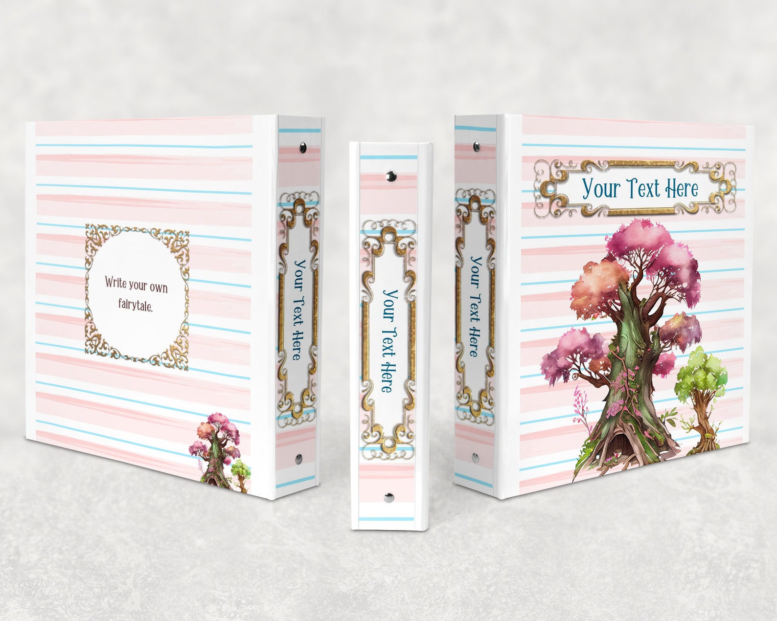 Editable Castle Binder Covers - Canva Templates, Fairytale Binder ...