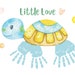Under the Sea Handprint Crafts Under the Sea Crafts, Ocean Theme Crafts ...