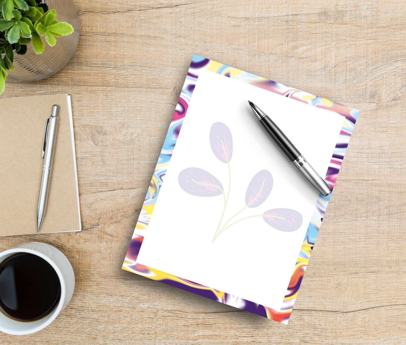 Dizzy Dreams Printable Stationery & Note Set, Printable Checklist ...