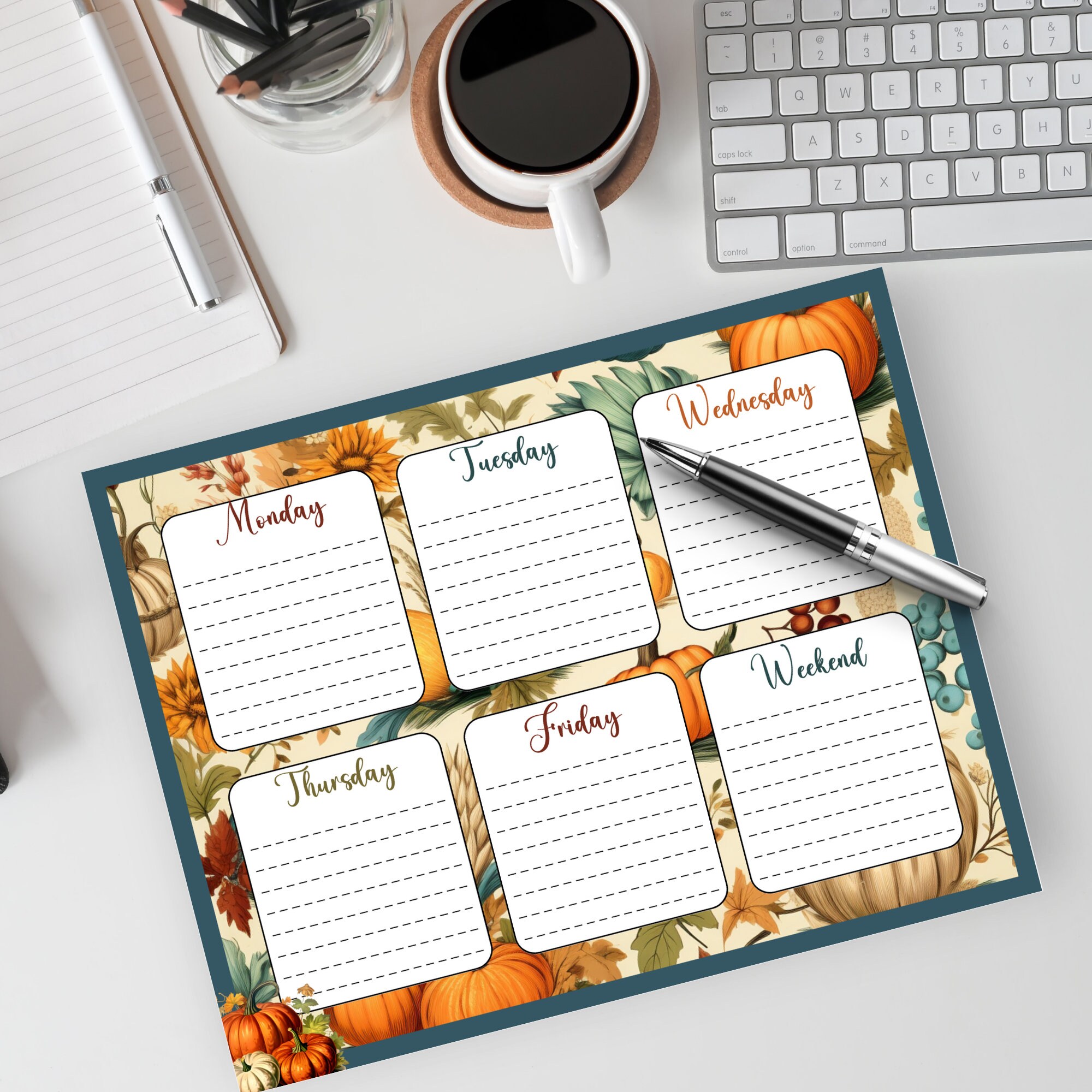 Editable Weekly Planner - Editable List, Fillable Planner, Editable to ...