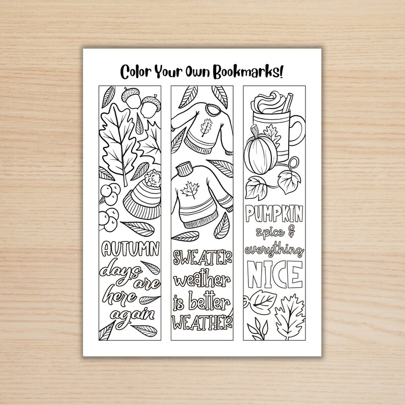 Kid's Fall Activity Book, Printable Activities for Kid's, Fall ...