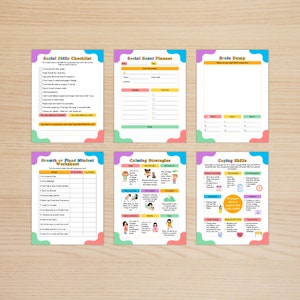 Kids ADHD Planner - Adhd Workbook, Adhd Kids Journal, Adhd Tools, Adhd ...