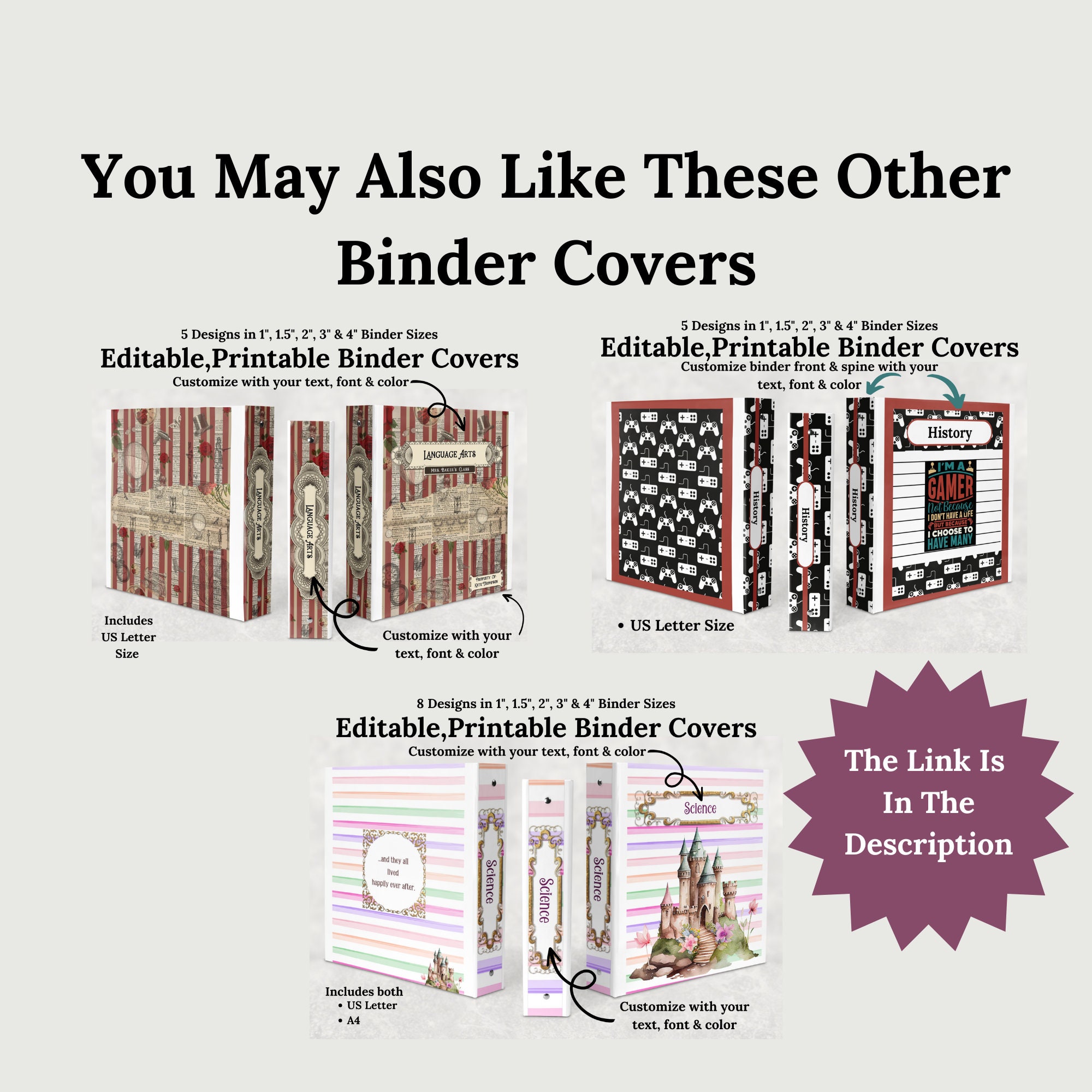 Mermaid Binder Covers - Binder Covers, Mermaid Binder, School Binder ...
