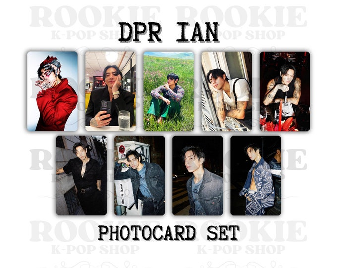 DPR IAN Christian Yu Photocards Set KPOP - Etsy