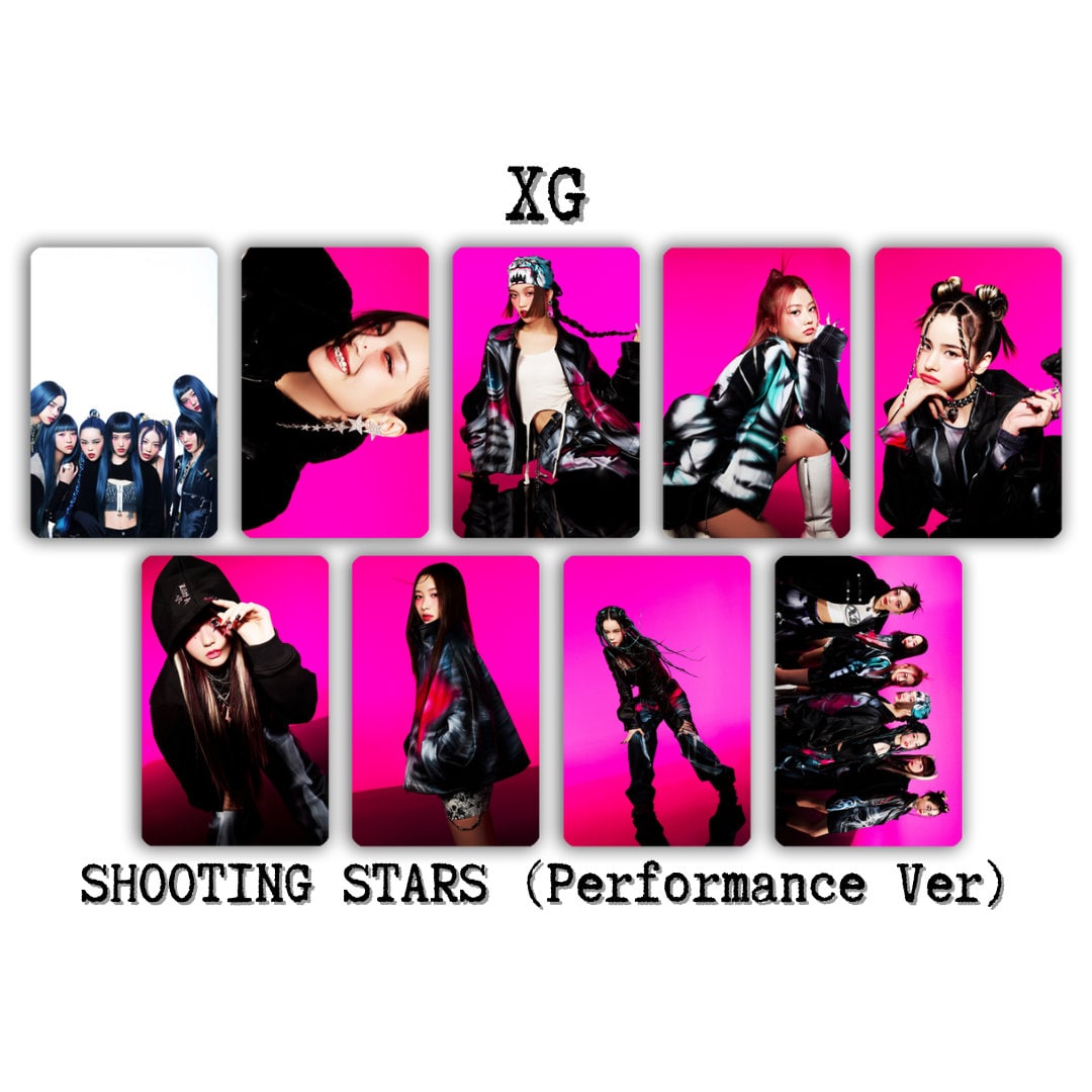 Photocards XG Shooting Stars Set - Etsy