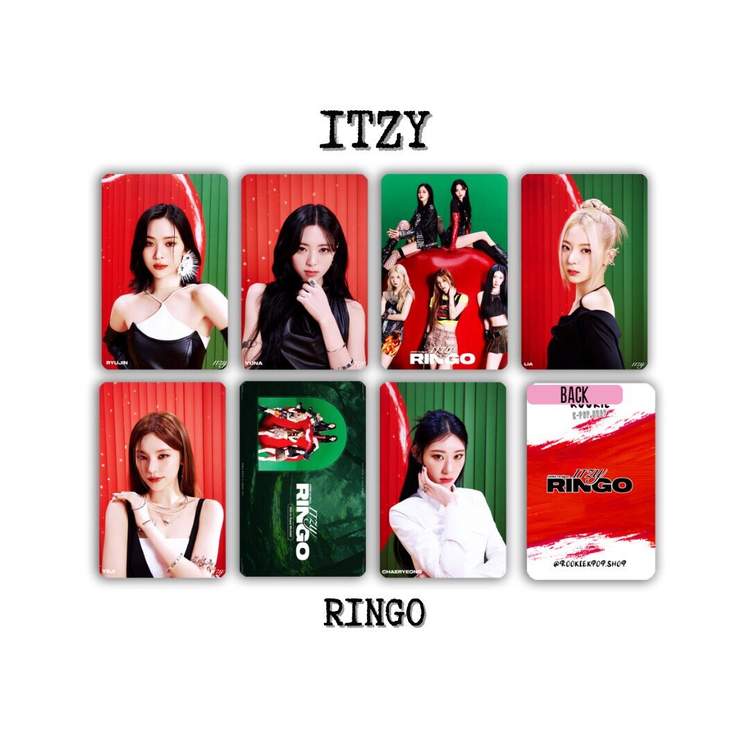 Photocards ITZY RINGO Set - Etsy