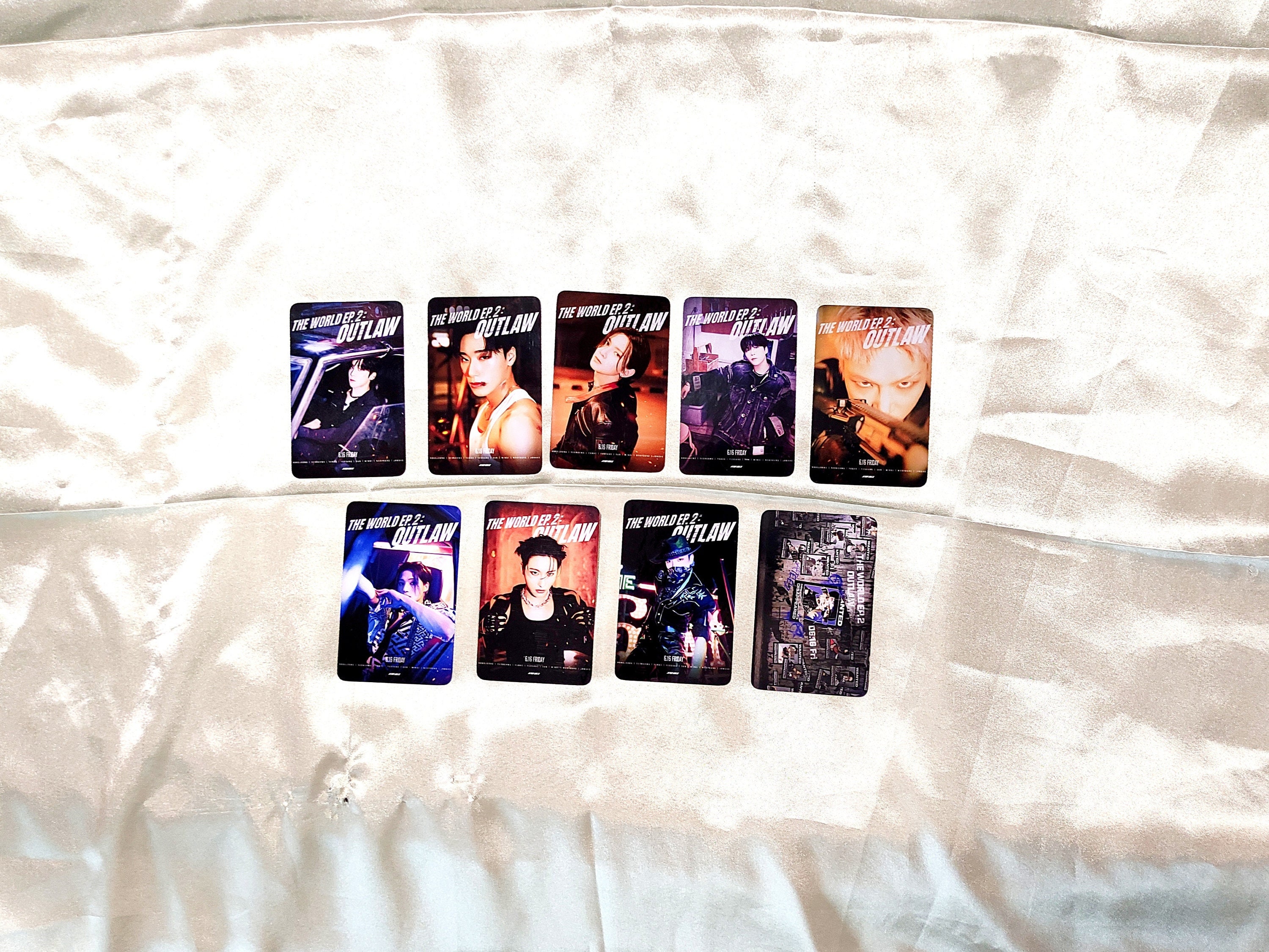 ATEEZ The World EP 2 Outlaw Photocards Set KPOP Etsy UK