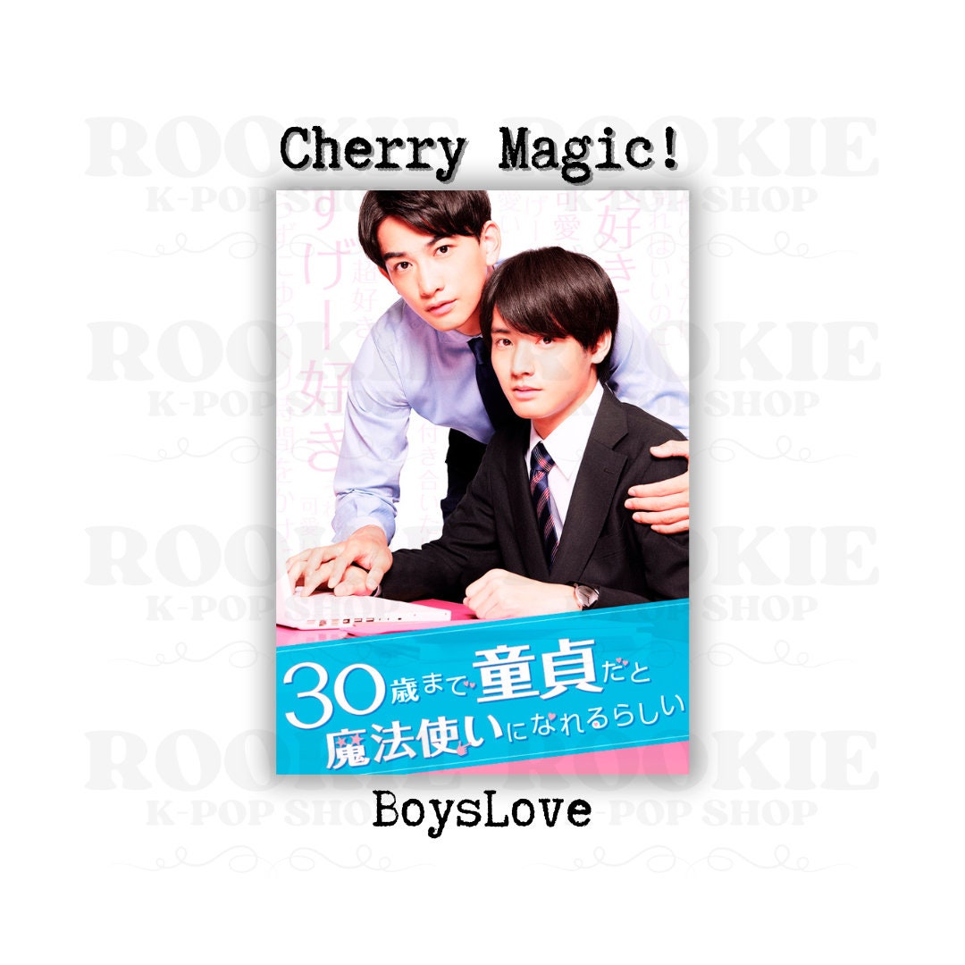 Cherry Magic Poster Jdrama Yaoi Boyslove - Etsy