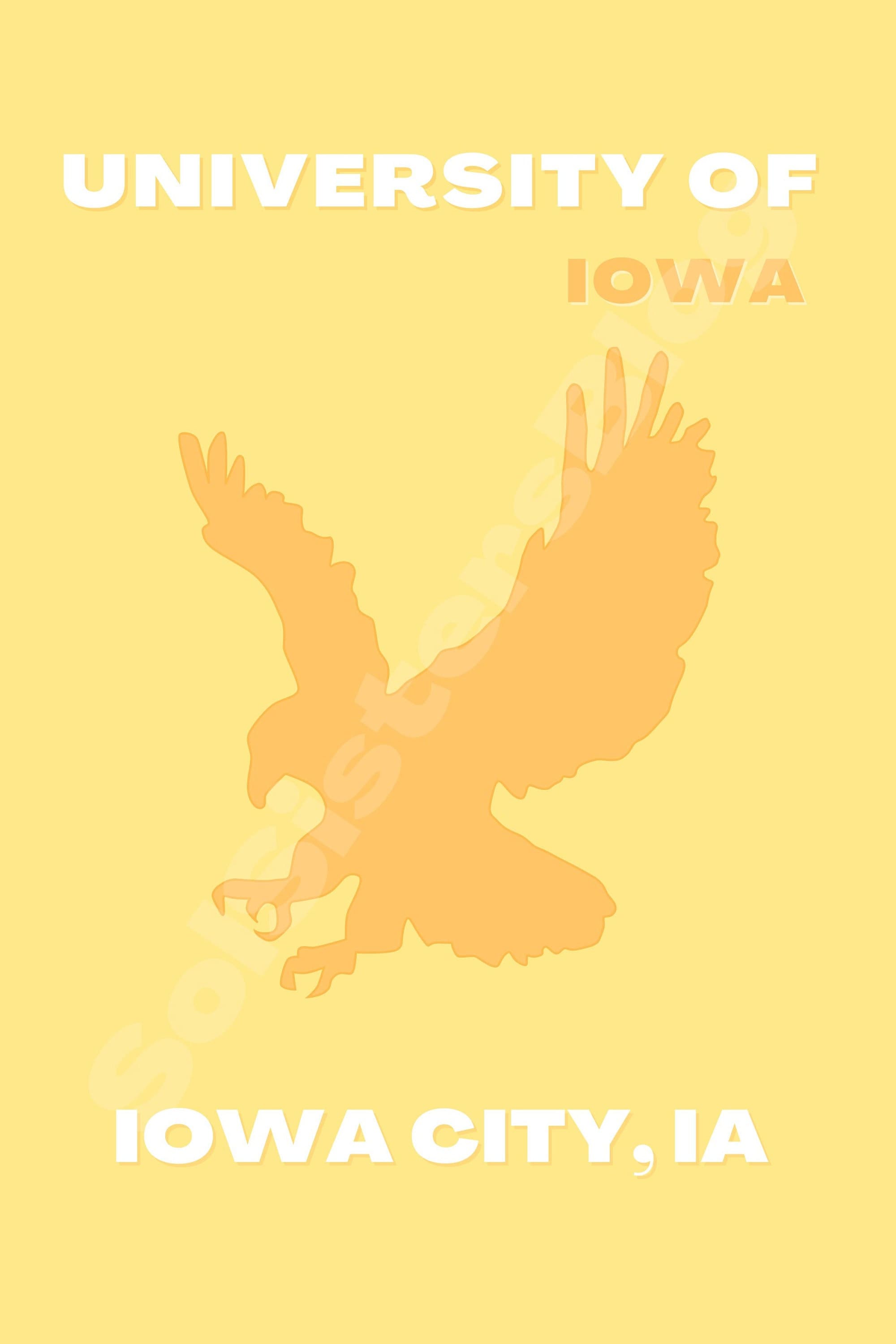 University of Iowa Printable Wall Art, DIGITAL DOWNLOAD - Etsy