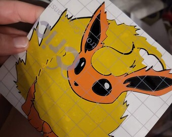 Flareon Decal - Etsy