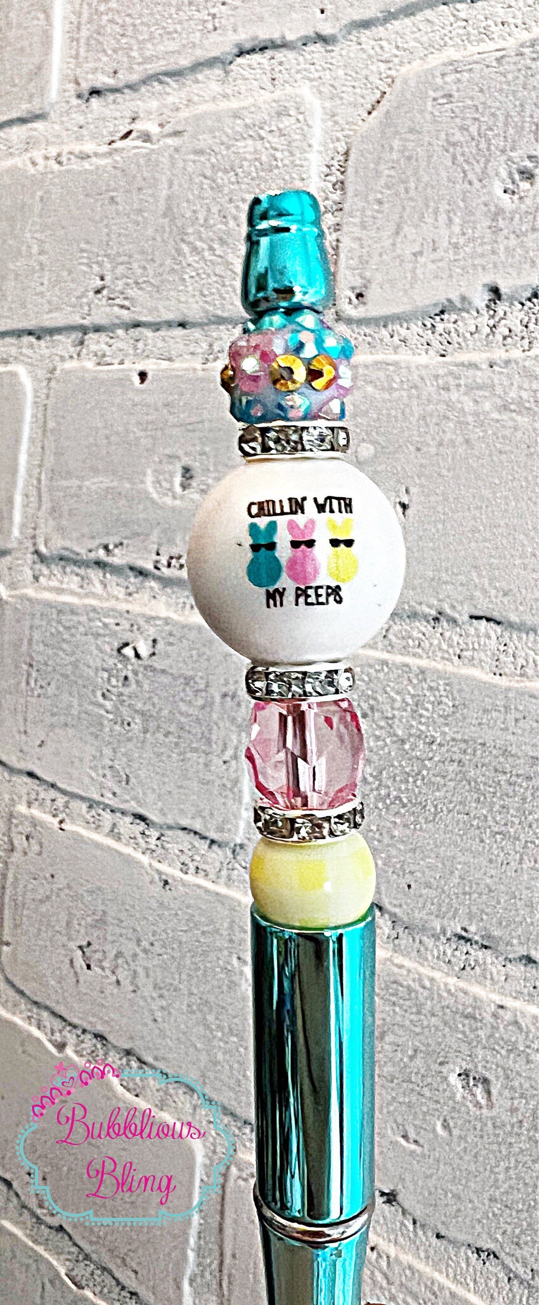 Peep Ballpoint Designer Beaded Ballpoint Pen - Etsy