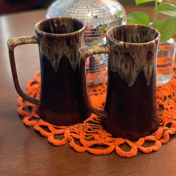 Brown Drip Dishes - Etsy