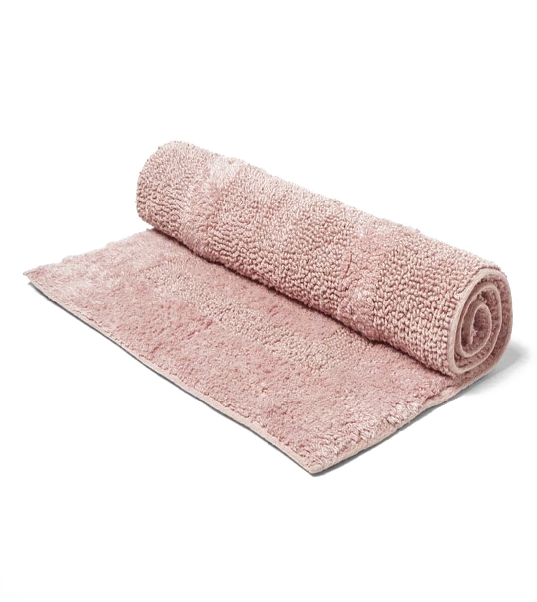 100% Organic Cotton Bathroom Mat, Rug, Large Size, 60 X 100 Cm, Cottage ...