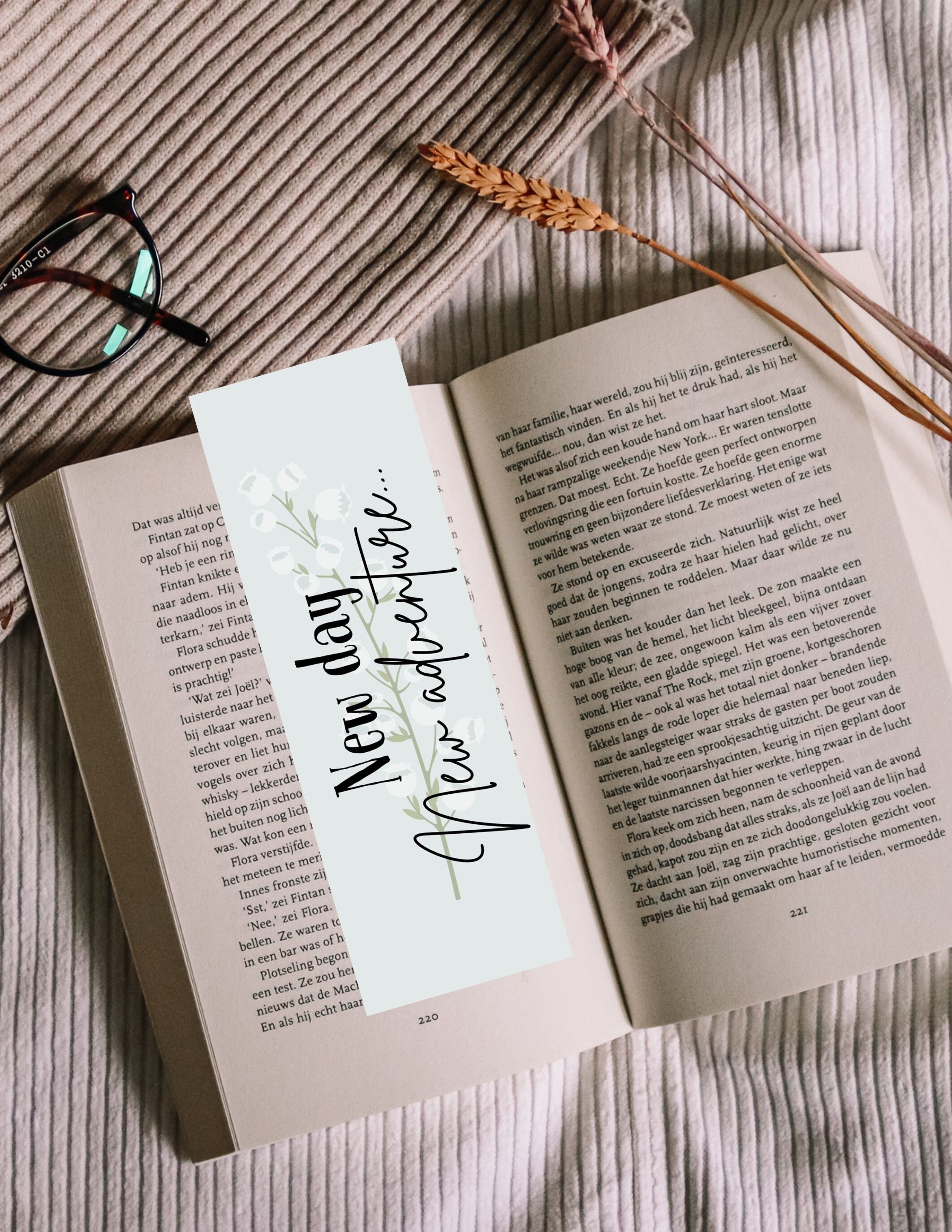 Bookmark, Printable Bookmark, Instant Bookmark, Esthetic Bookmark, Teen ...