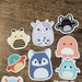 Squishmallow Sticker Pack! - Etsy