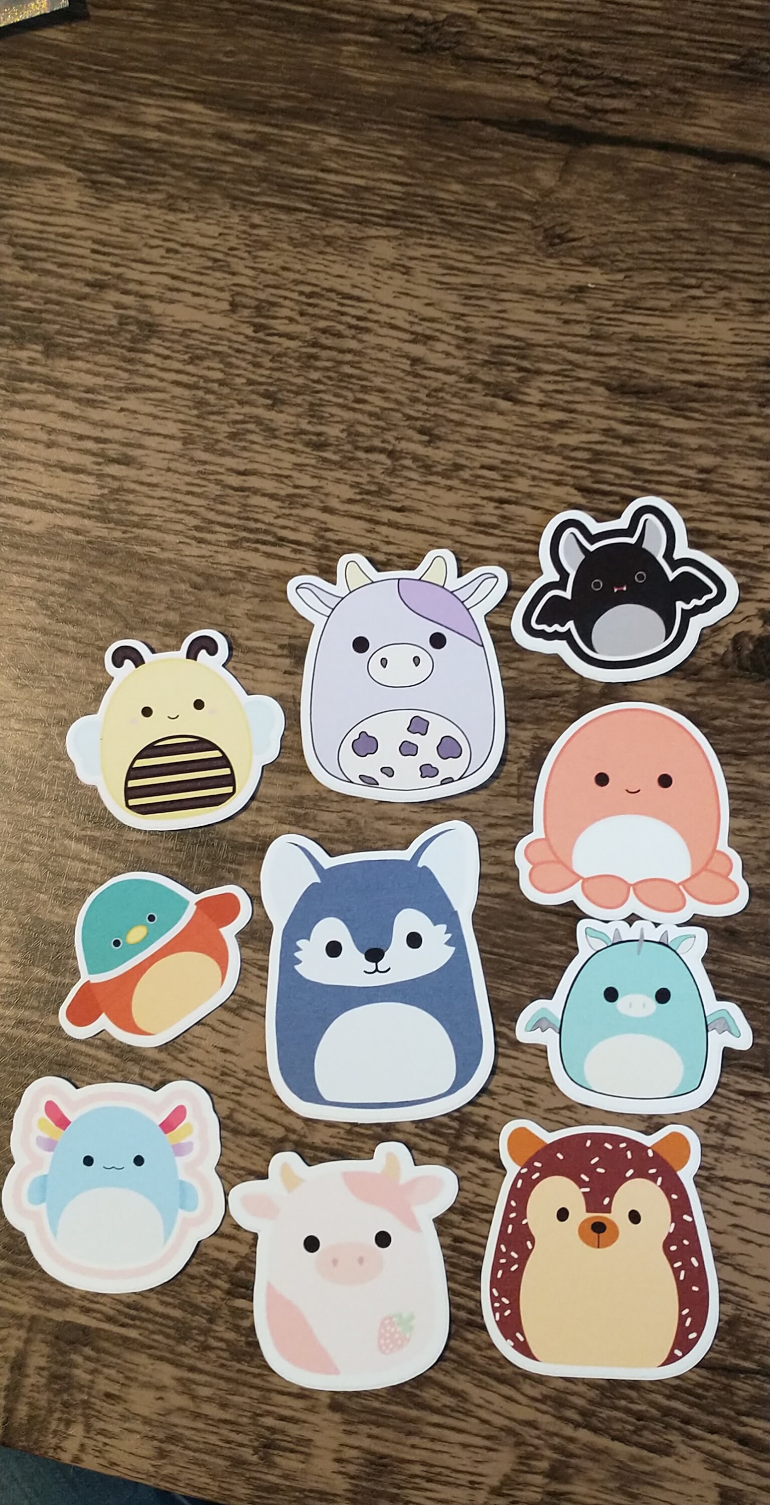 Squishmallow Sticker Pack - Etsy