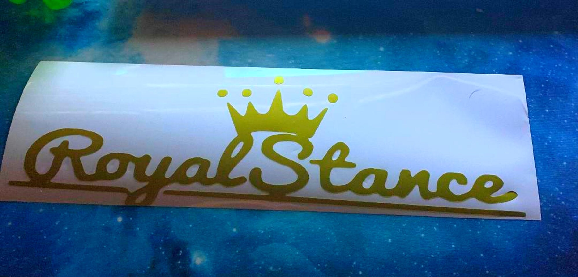 Royal Stance JDM Car Decal Sticker - Etsy