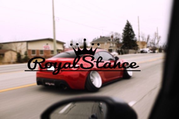 Royal Stance Sticker