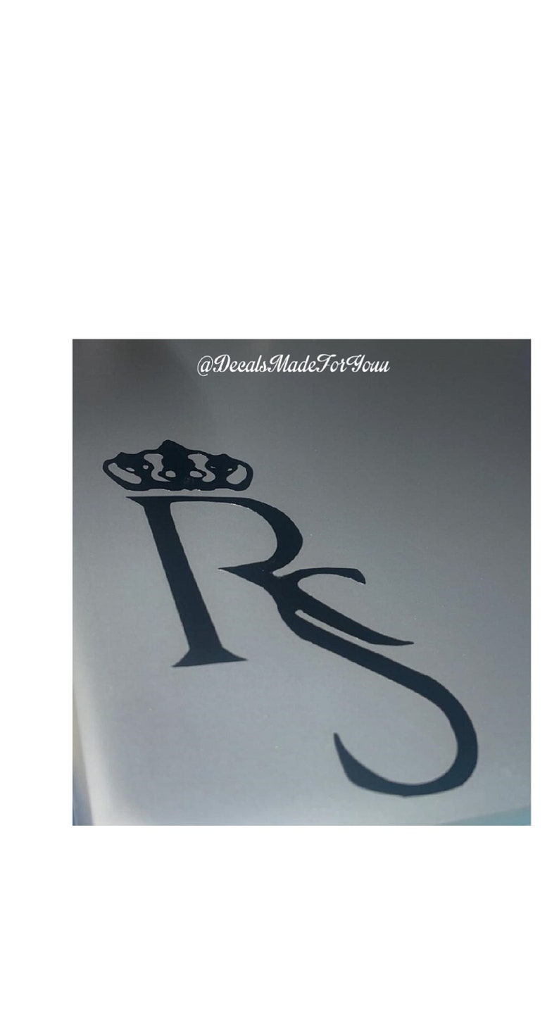 Royal Stance RS JDM Car Decal Sticker - Etsy