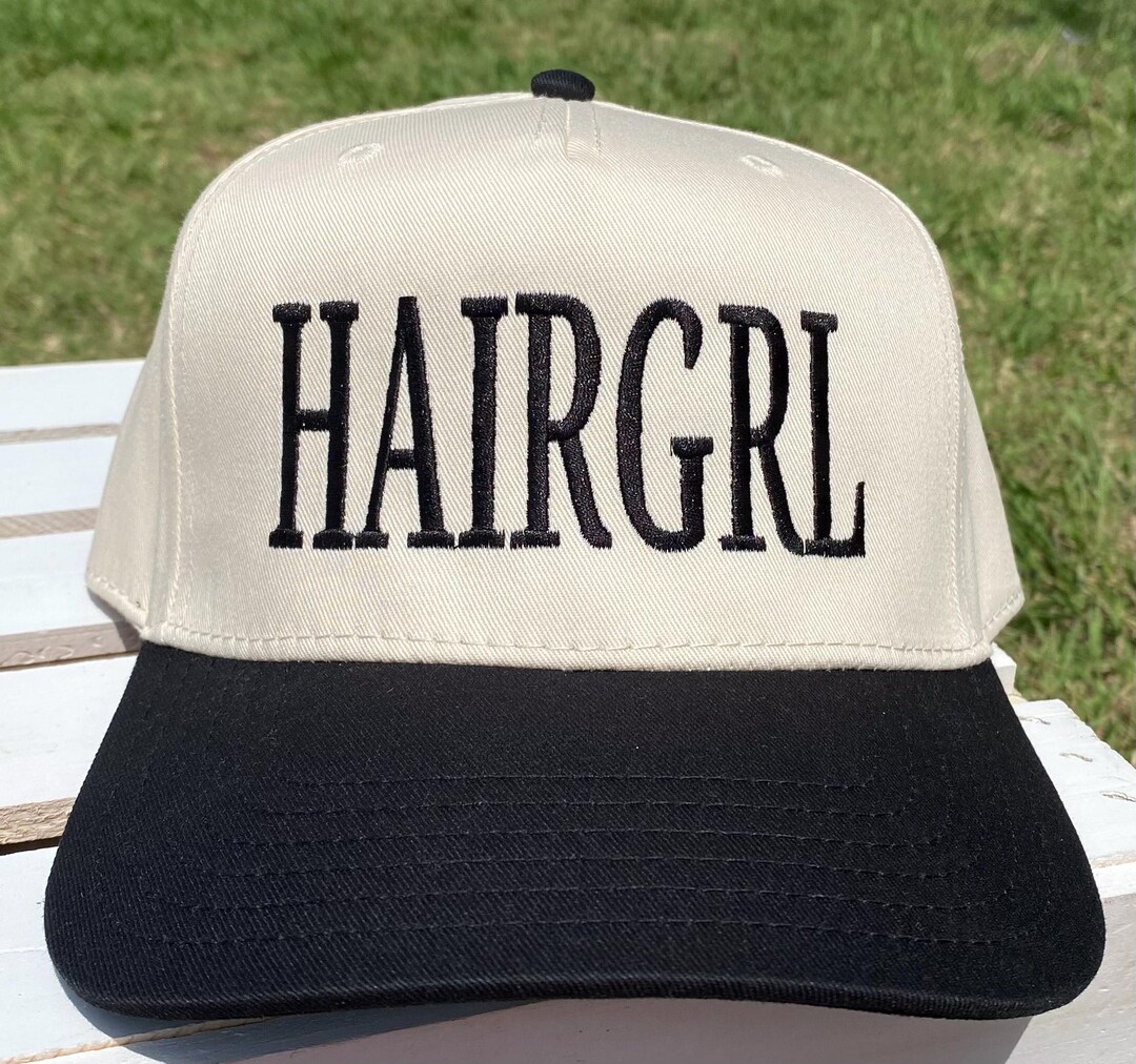 HAIRGRL Embroidered Cap, Hair Girl Embroidered Cap, All the Pretty ...