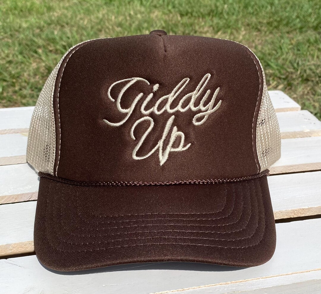 Embroidered Foam Trucker Cap, Howdy Darlin Foam Trucker Cap, Giddy up ...