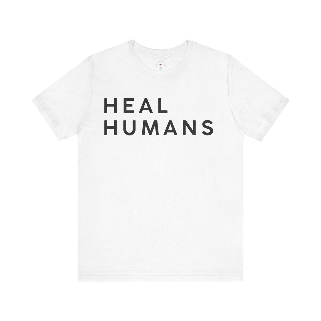 Heal Humans™ Unisex Jersey Short Sleeve Tee - Etsy