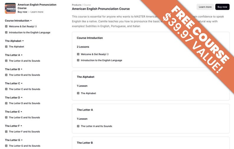The Essential Guide to American English Pronunciation E-book + FREE ...