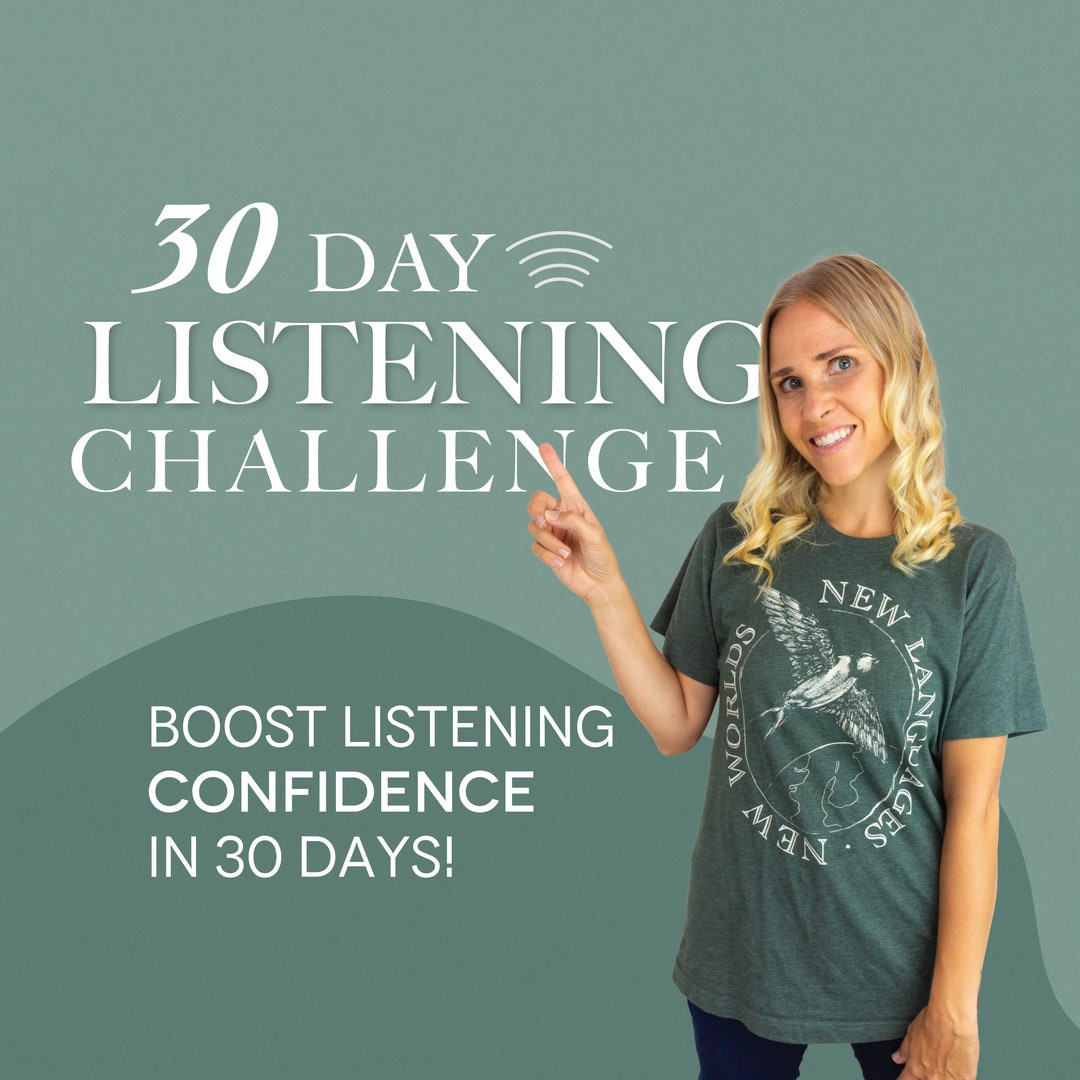 30 Day American English Listening Challenge - Etsy