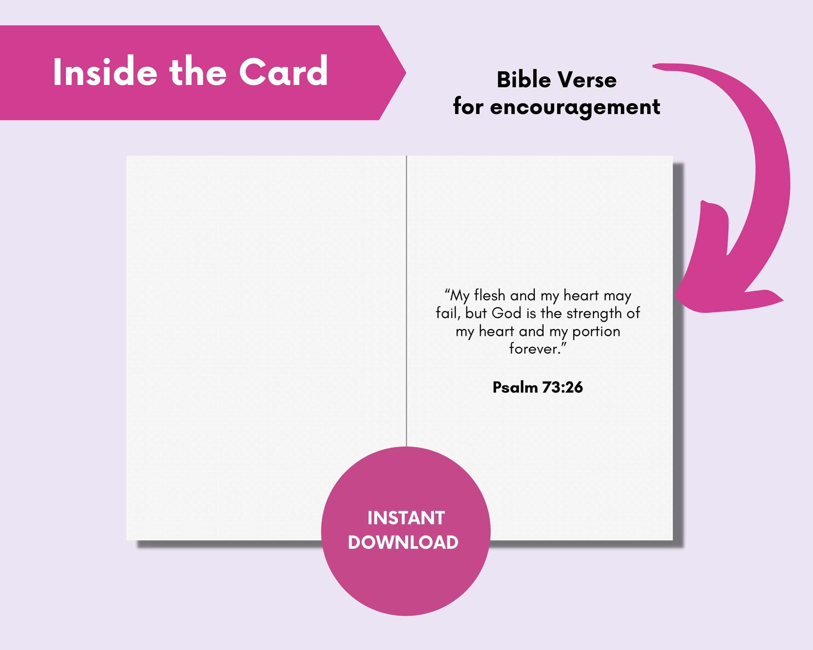 Empathy Card for Cancer Patients,printable Get Well Soon Sympathy ...