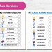 Back to School Daily Morning Routine Chart for Kids,ready for School ...