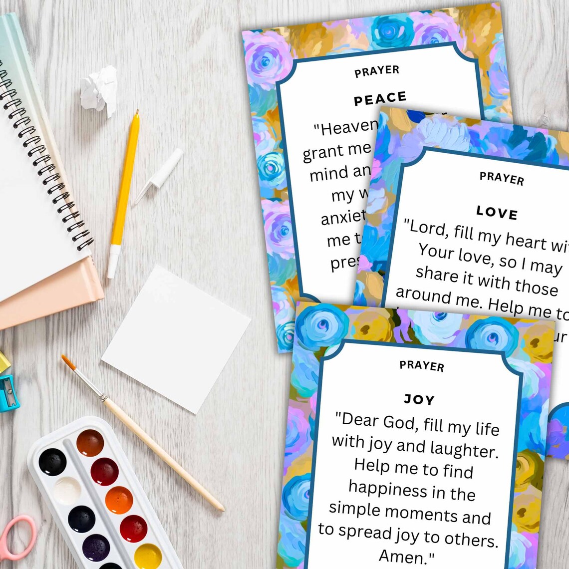 31-day Prayer Cards for Women: Christian Encouragement (printable) - Etsy