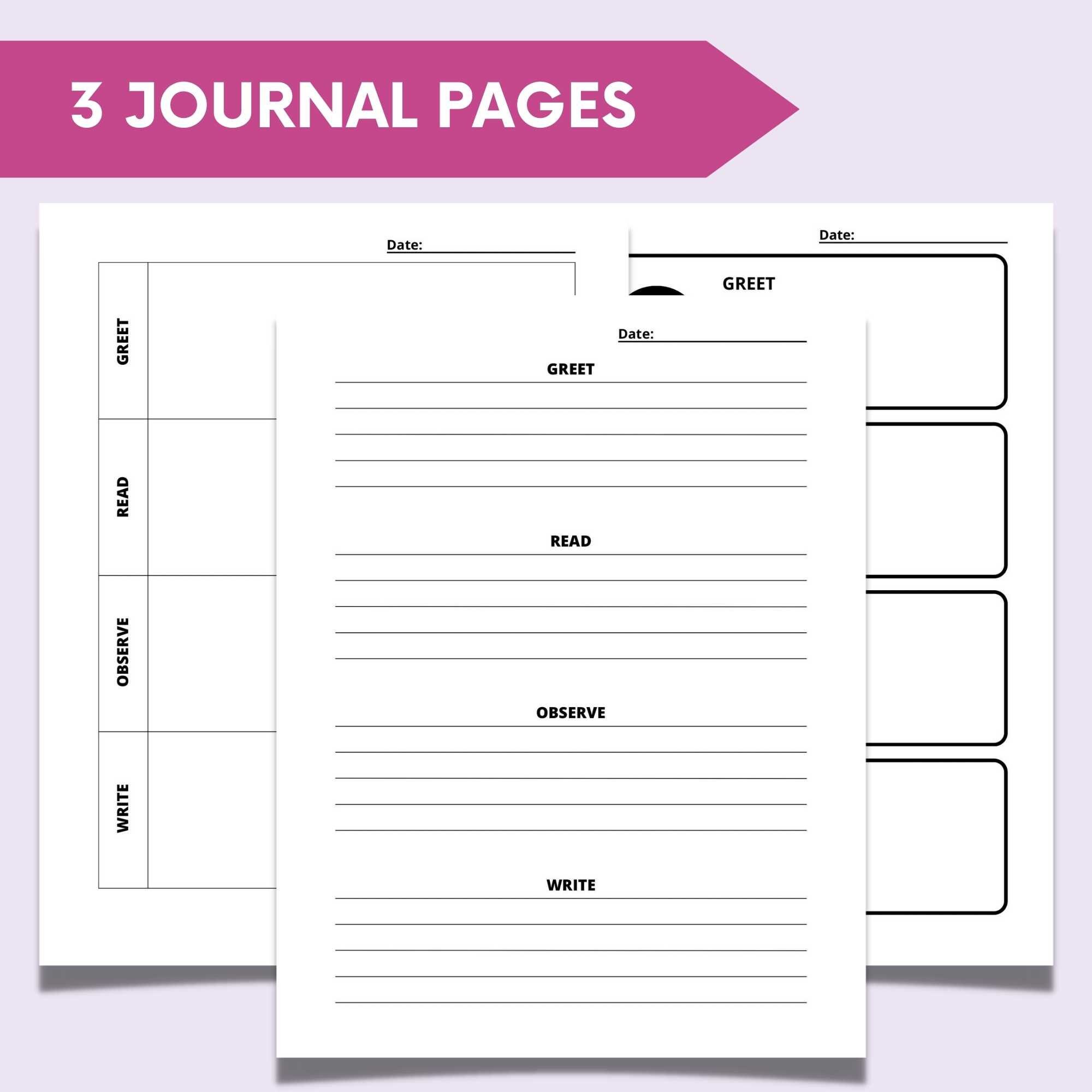 Printable GROW Bible Study Tool for Beginners,christian Devotional ...