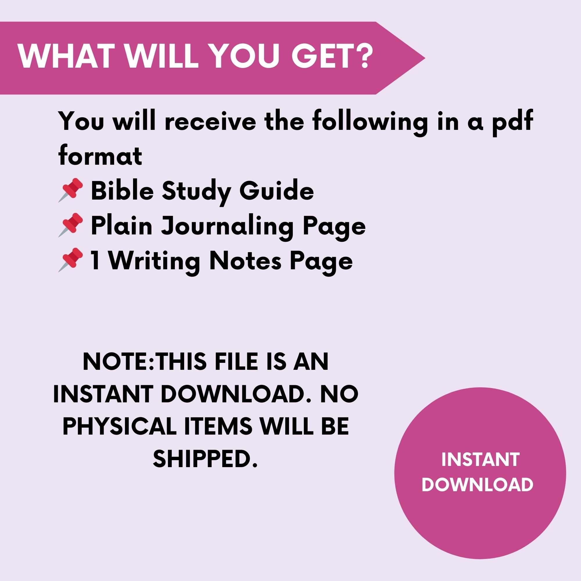 Printable WORD Devotional Template for Womens Group,christian Bible ...