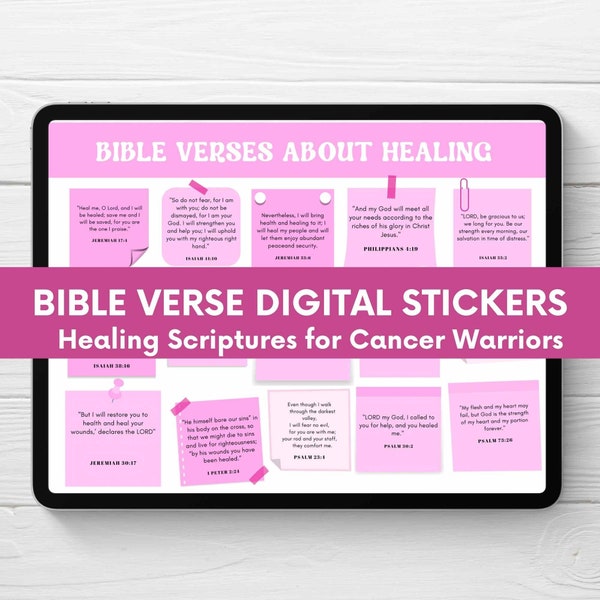 Bible Verse Post It Notes - Etsy