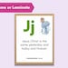Kids Printable Alphabet Bible Verse Cards From A to Z,ABC Scripture ...
