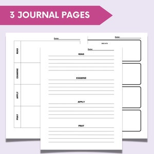 Printable REAP Bible Study Method for Youth Group,christian Bible Study ...