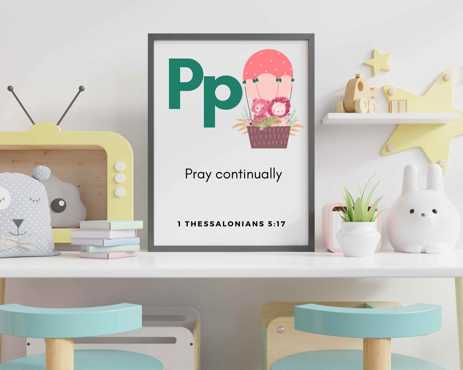 Kids Printable Alphabet Bible Verse Cards From A to Z,ABC Scripture ...