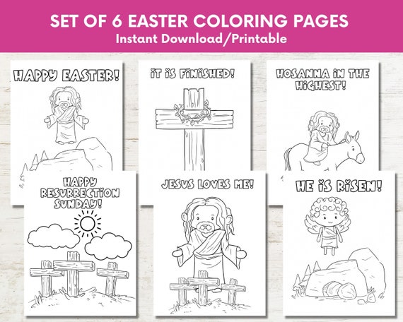 Dibujos Para Colorear Del Domingo De Pascua