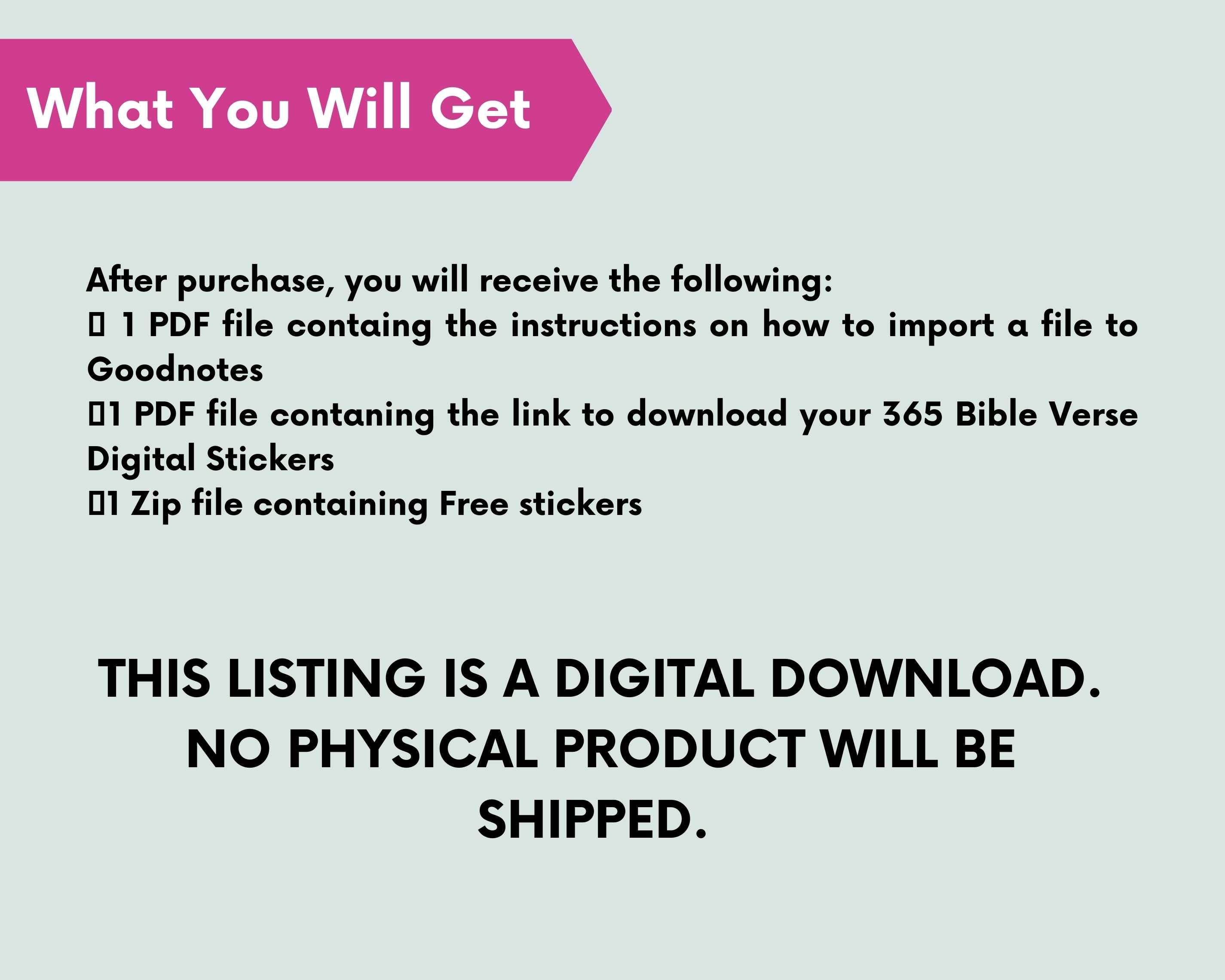 60 Bible Verses Digital Stickers for Christians,gods Promises Jesus ...