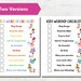 Sunday School Kids Worship Checklist Printable,church Activities for ...