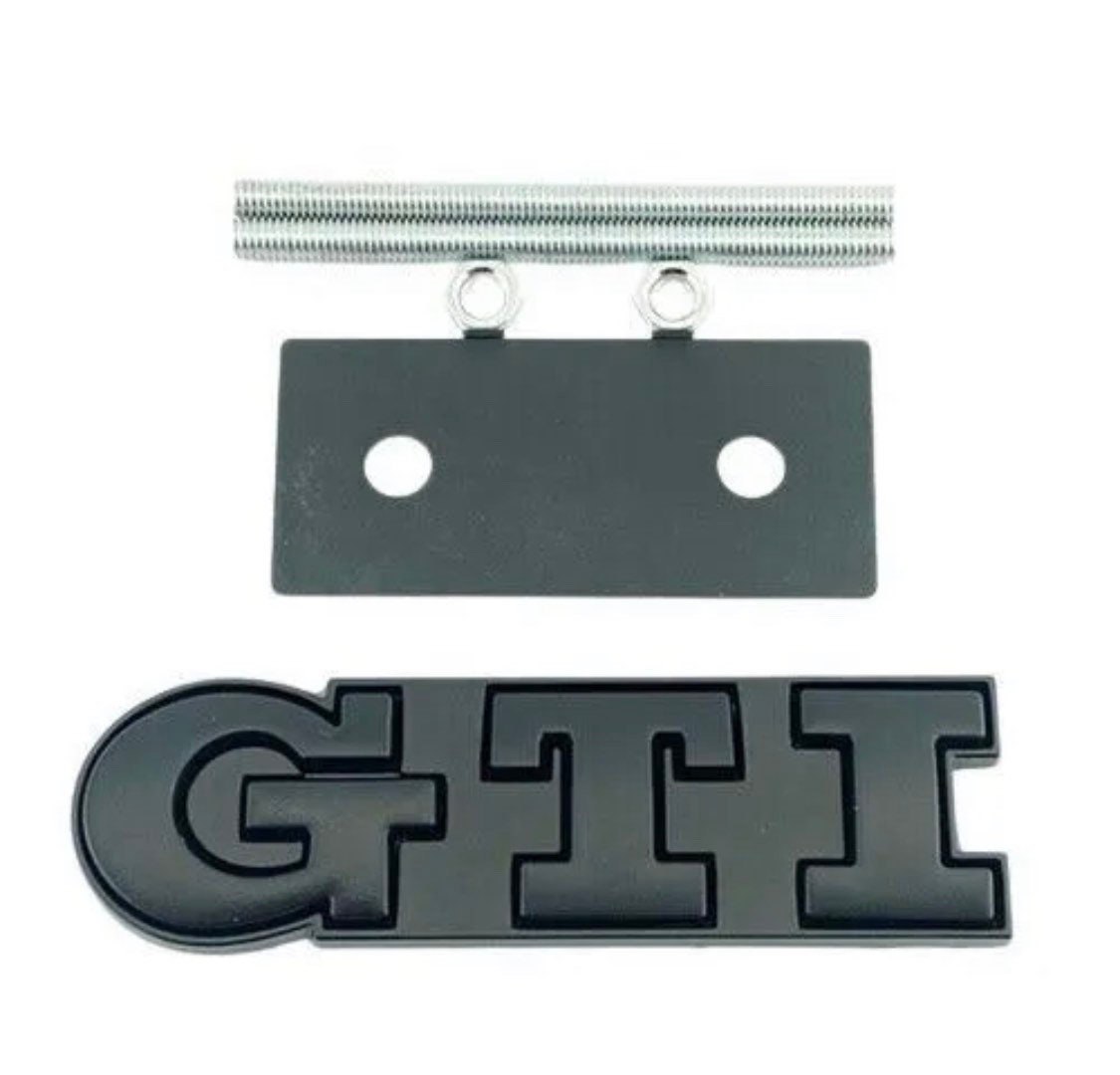 Golf GTI Front Grille Black Metal Badge Emblem for VW Golf - Etsy