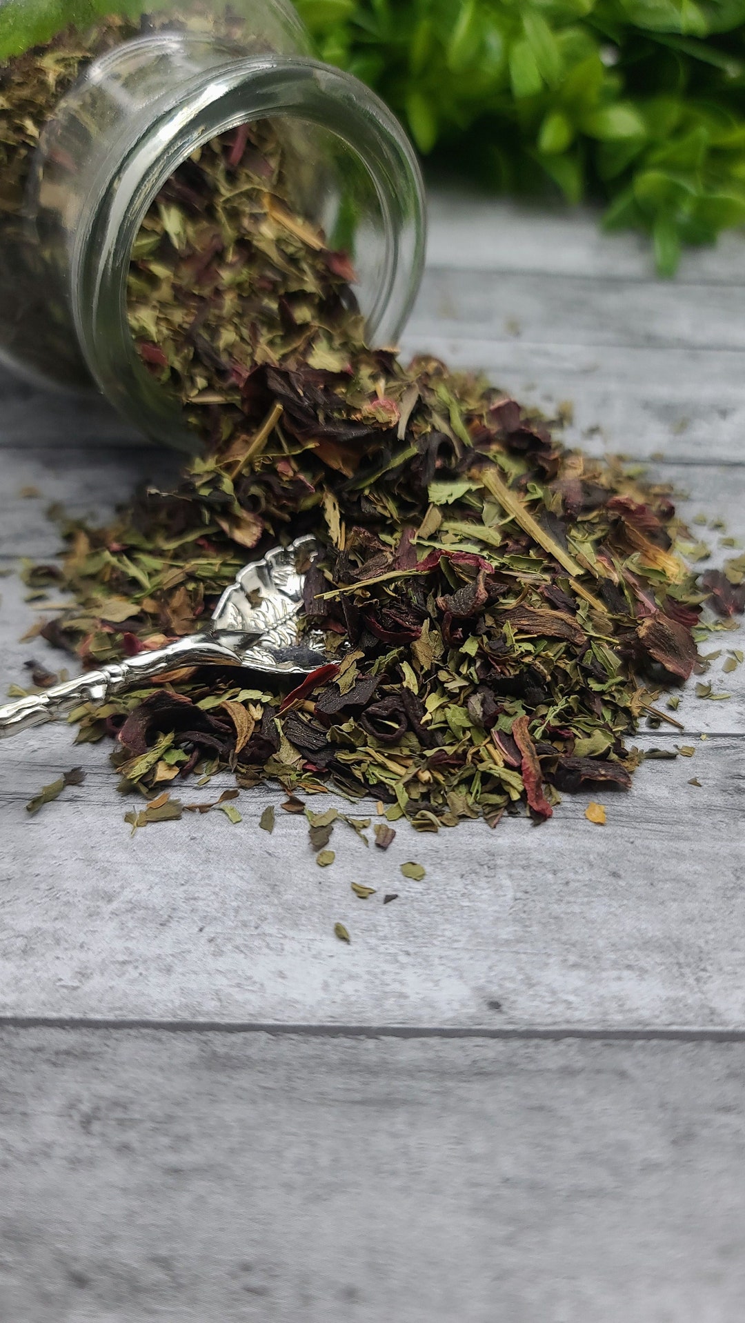 Hibiscus Mint Tea | Herbal Teas | Teas | Mint Tea | Loose Herbal Tea ...