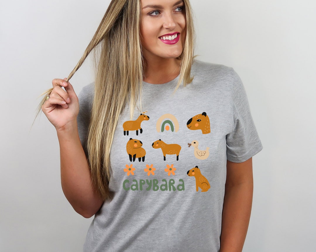 Capybara Shirt Capybara Tshirt Capybara Gift Best Selling Shirts Top ...